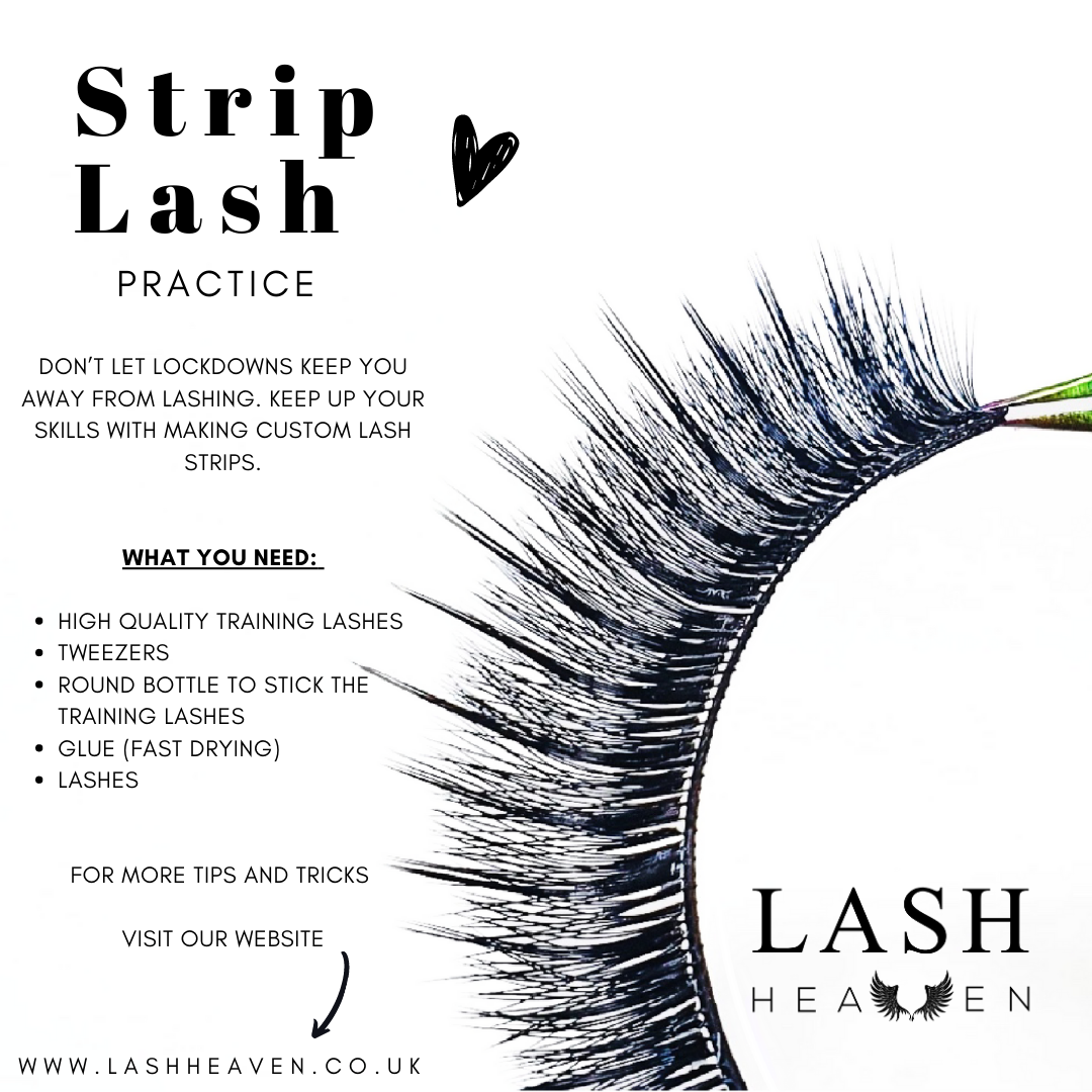 STRIP LASH PRACTICE – Lash Heaven